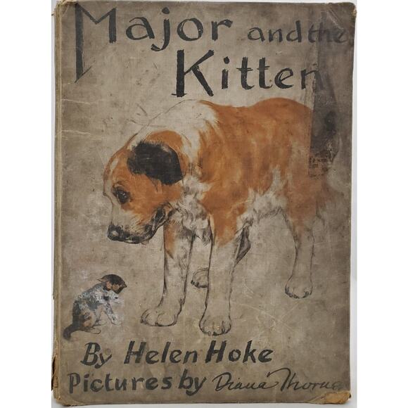 Junior Literary Guild | Other | Antique Major And The Kitten Book By ...